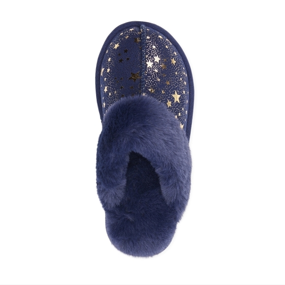 wonder nation | Shoes | Wonder Nation Girls Metallic Scuff Slippers ...